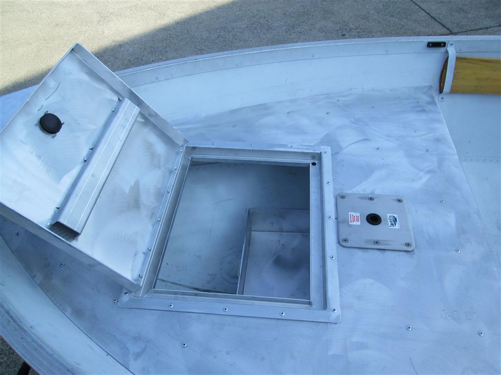 Drop in aluminum hatch lid assembly, IN STOCK STANDARD SIZES – FishOn Fabrications LLC